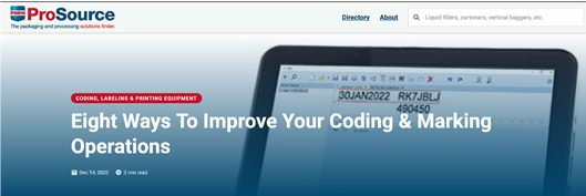 Eight Ways To Improve Your Coding & Marking Operations - Squid Ink